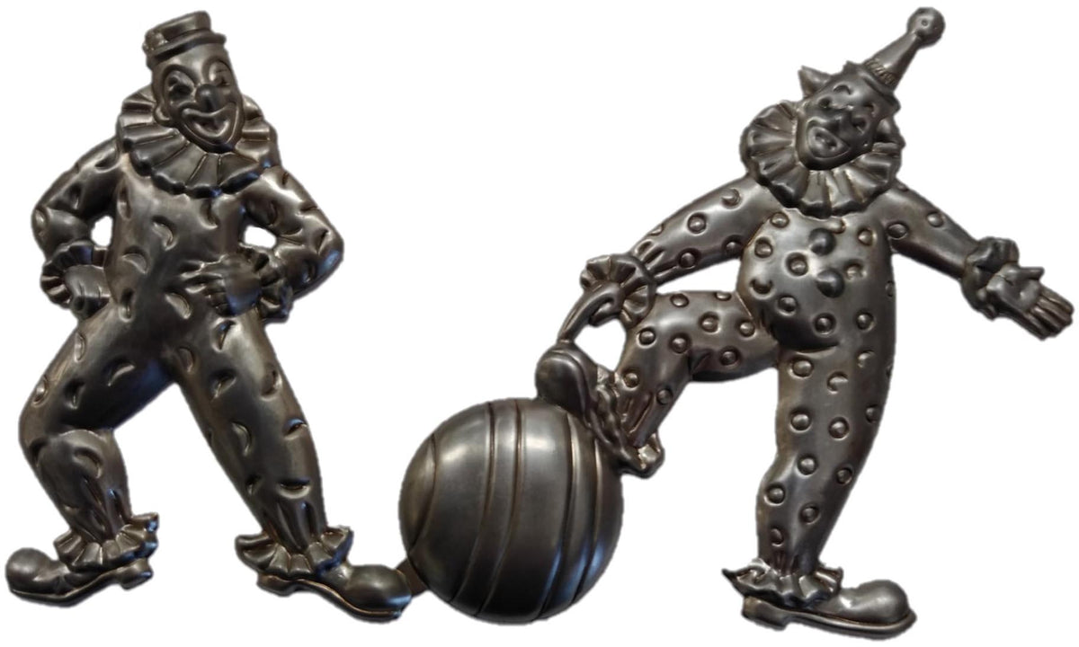 Metal Stamping Pressed Stamped Steel Happy Clowns with Ball .020" M120 ...