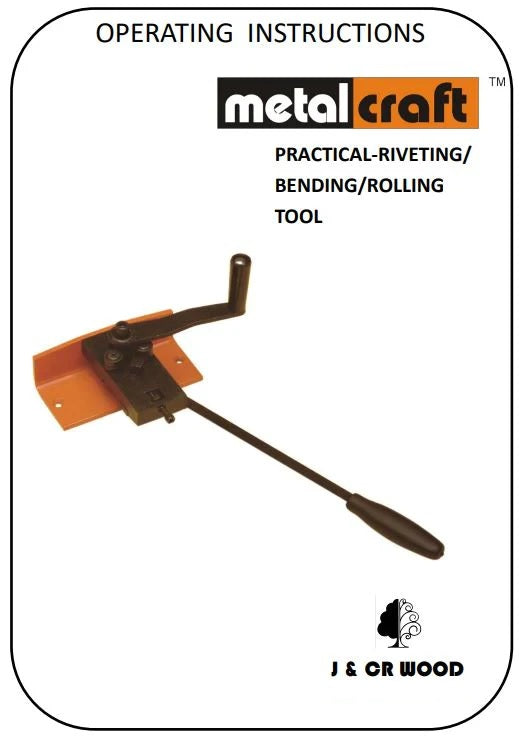 Free Instructions & Tool Parts - Metalcraft Practical Rivet Bend Roll ...