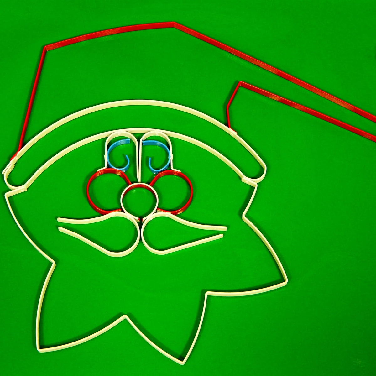Free Instructions - How to Make SANTA WALL ART Project – metalcraftusa