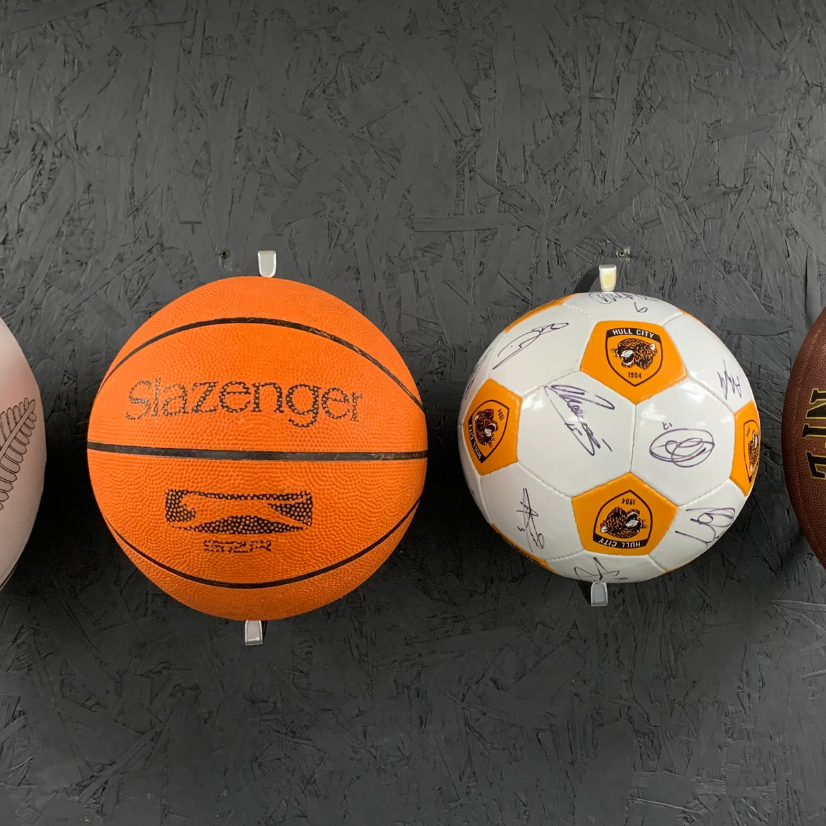 Free Instructions - How to Make WALL MOUNTED BALL HOLDER Project ...