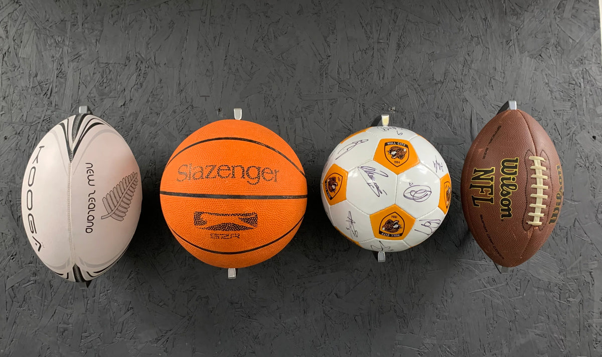 Free Instructions - How to Make WALL MOUNTED BALL HOLDER Project ...