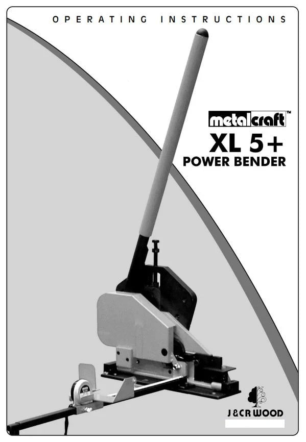 Free Instructions & Tool Parts - Metalcraft XL5+ Power Bender Options ...
